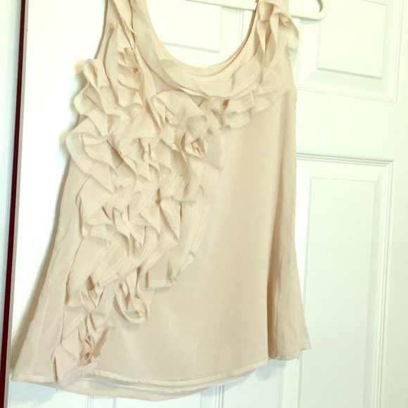 Ryu | Tops | Gorgeous Ruffle Front Blouse | Poshmark